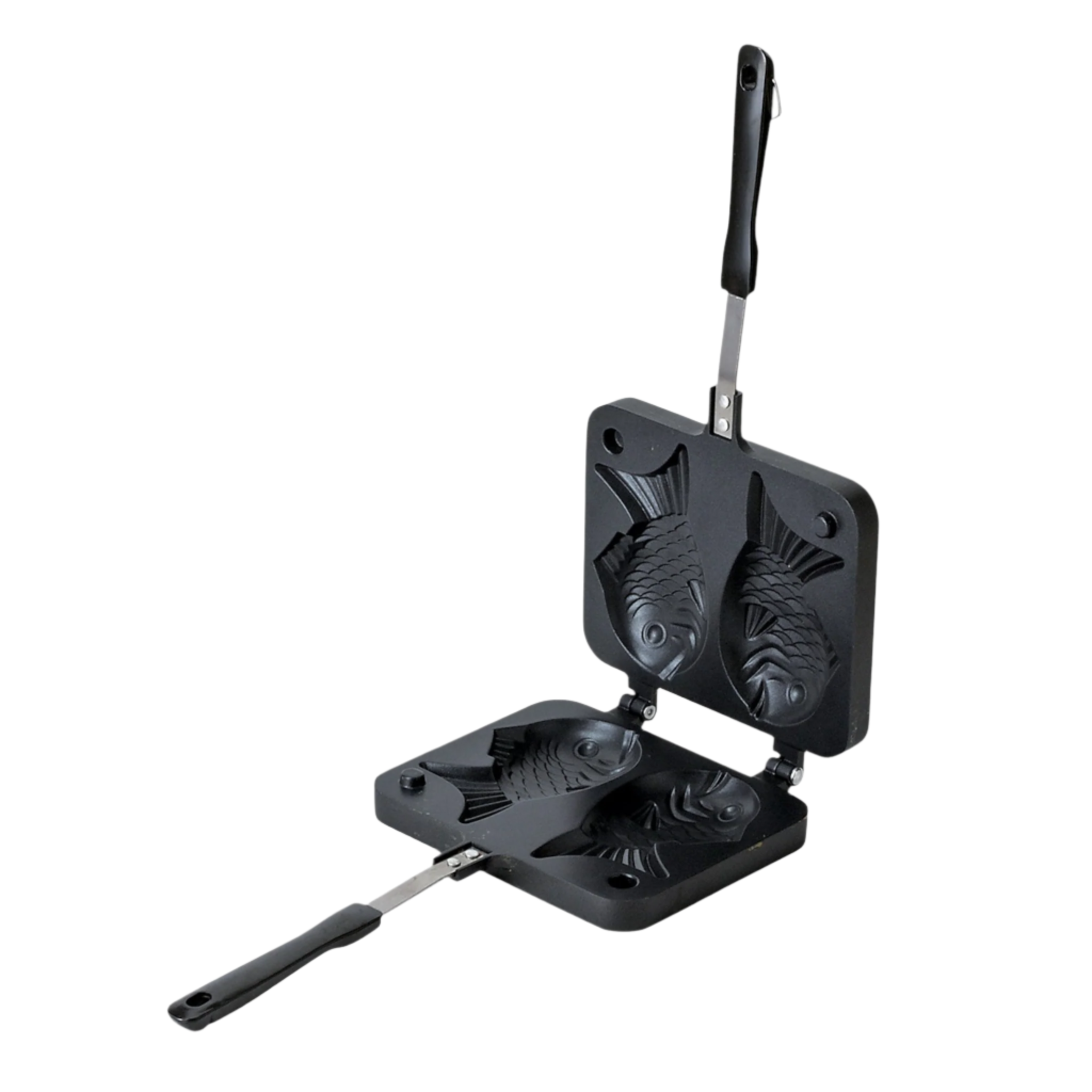 Cast Iron Japanese Taikyaki Fish Shaped Hot Cake Maker Mold JP (1/10 ...