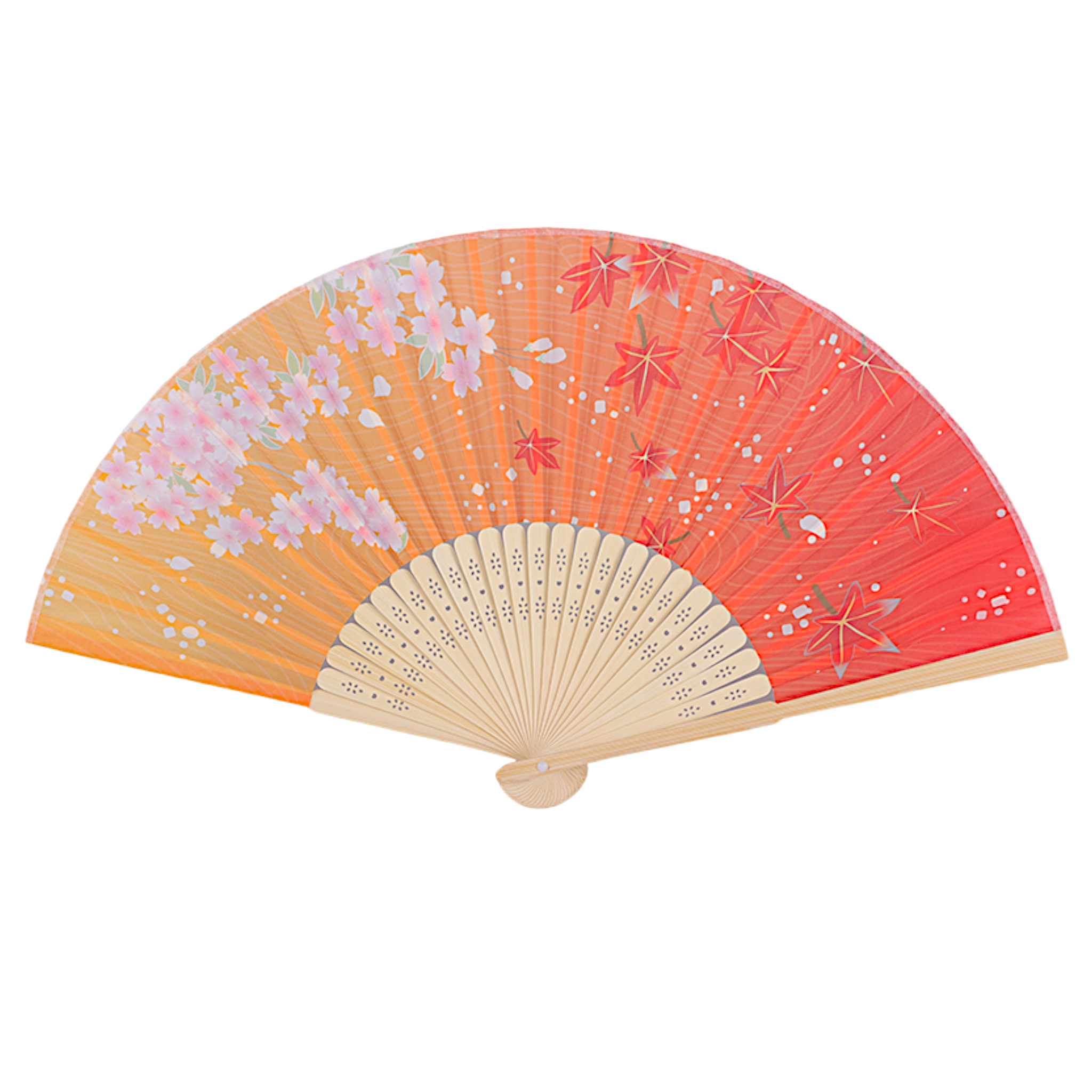 Momiji Japanese Maple Design Paper Folding Fan (50/300) – UrbanTokyo