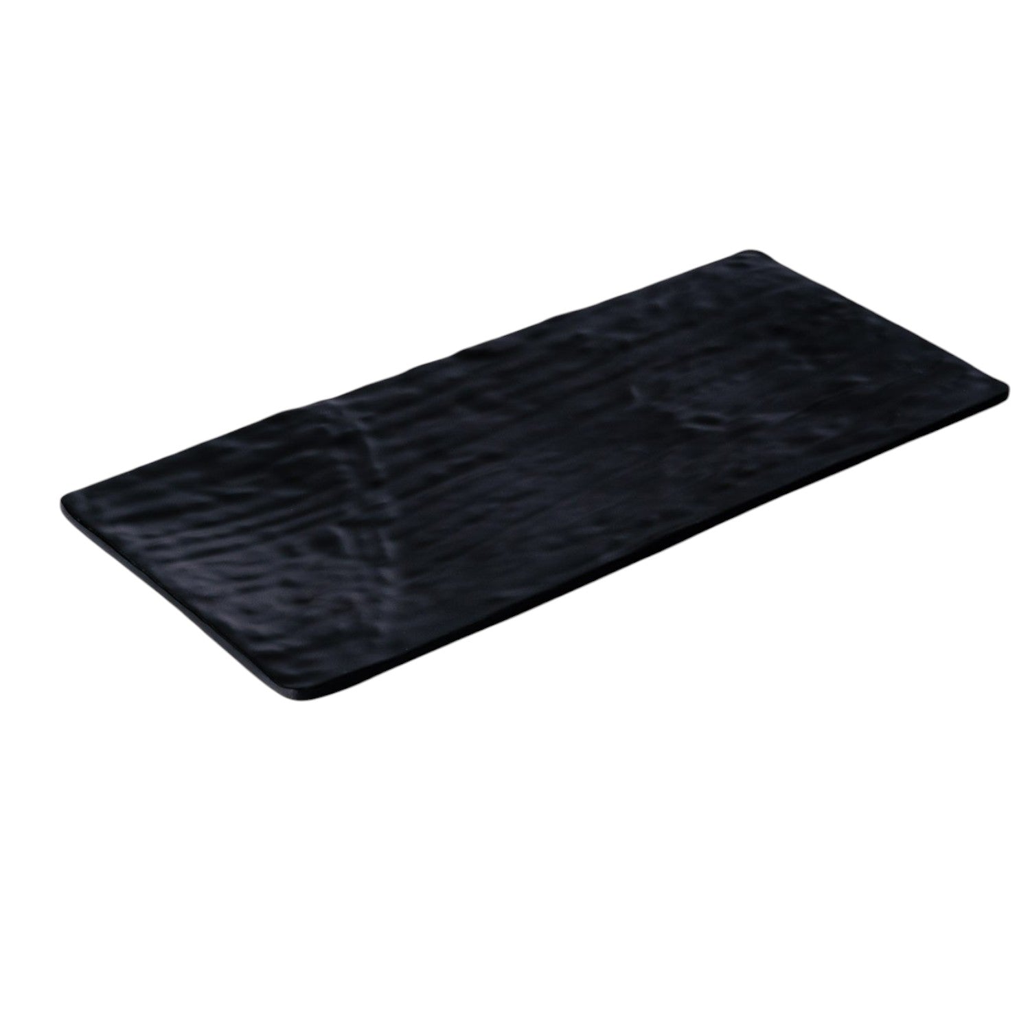 16"L Rectangular Platter Matte Black Melamine Series (6/12) – UrbanTokyo
