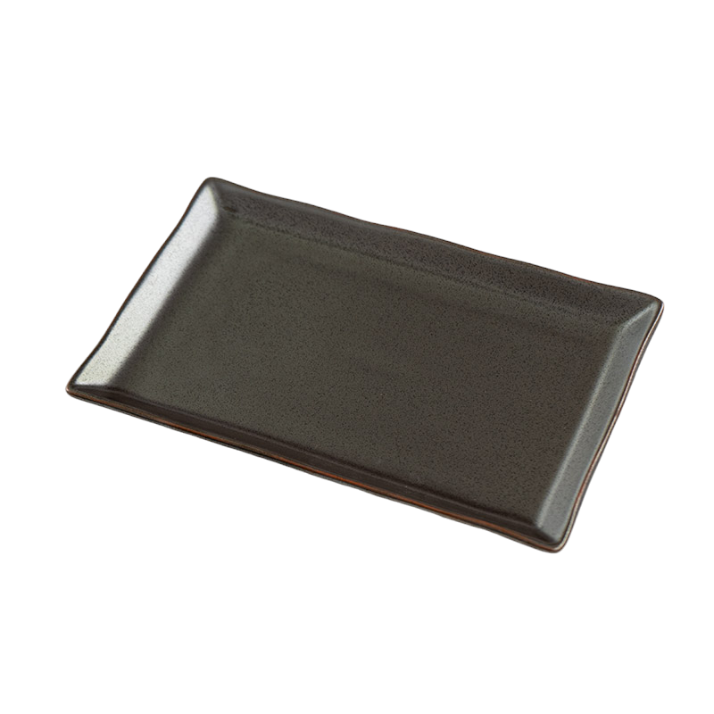 Tetsu Kesho 7.75"L x 4.75"W Rectangular Shaped Porcelain Plate (5/40 ...