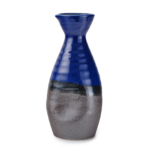 Black Matte and Blue Glazed 2 Go 10oz Sake Tokkuri Bottle – UrbanTokyo