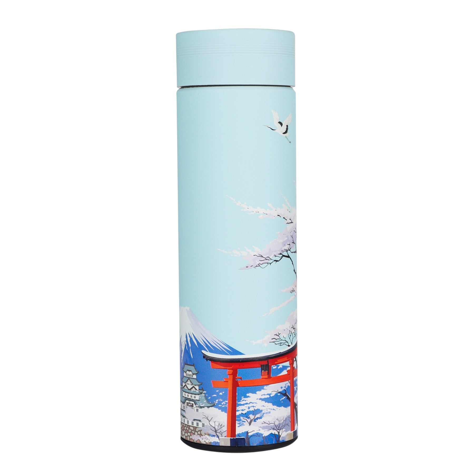 17oz Vacuum Insulated Stainless Steel Thermos Flask Mount Fuji (1/50 ...