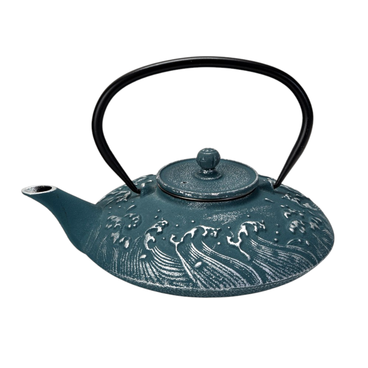Royal Blue Waves 27oz Cast Iron Tea Pot (1/8) – UrbanTokyo